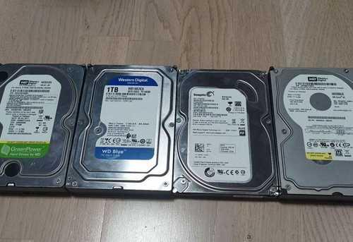 Жёсткие диски 200Gb, 500Gb, 1T, 2Tb