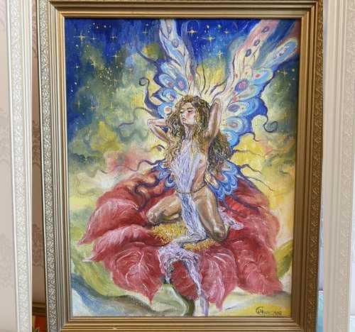 Картина маслом "Красивый сон" Ильинская Жанна
