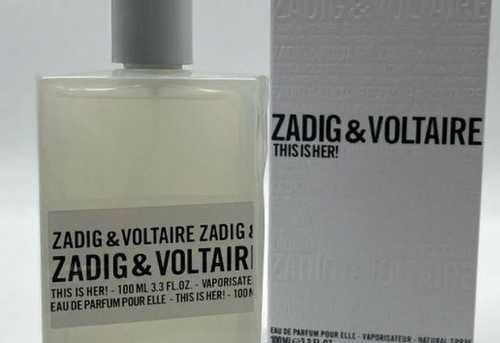 Духи this is her zadig & voltaire