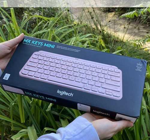 Клавиатура Logitech MX Keys Mini Pink Новая US/RU