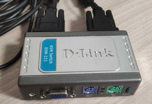 Переключатель KVM D-Link KVM-121