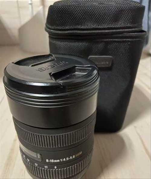 Sigma 8-16mm Nikon