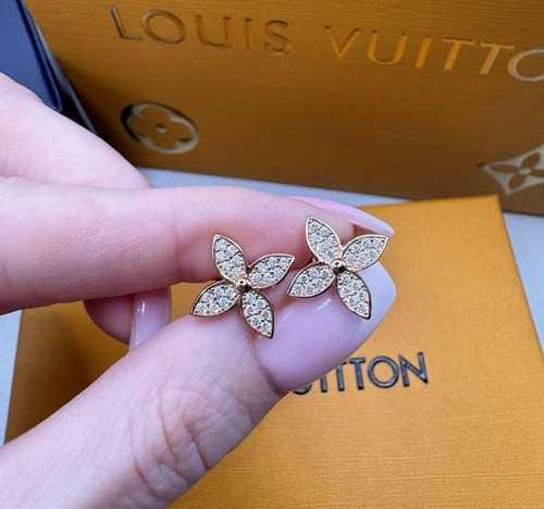 Серьги Louis Vuitton Idylle Blossom