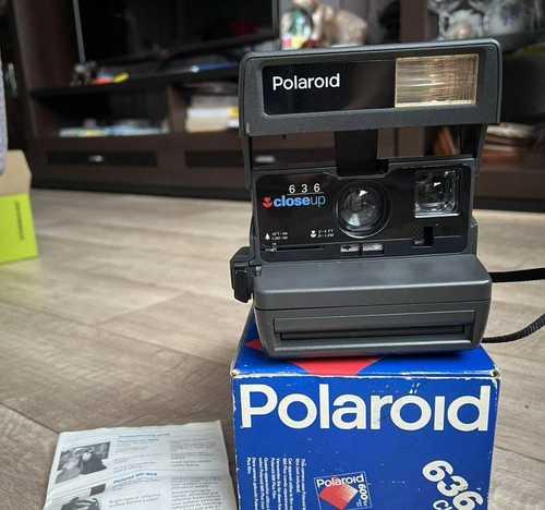 Фотоаппарат polaroid 636 closeup