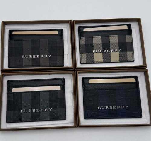 Кошелёк для карточек Burberry новая коллекция