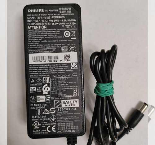 Блок питания Philips 20v 3.25a adpc2065 оригинал