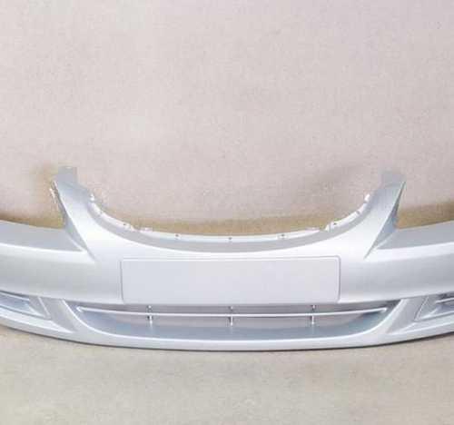 Бампер Hyundai Accent Серебристый