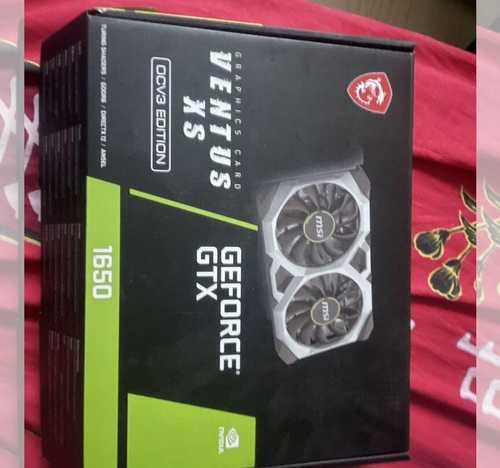 Видеокарта gtx 1650