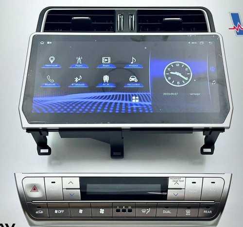 Магнитола V8 Land Cruiser Prado 2014-2017 12 дюйм
