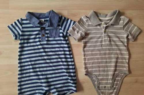 Песочник и боди Carters, 12 m