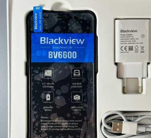 Противоударный Смартфон Blackview BV6600 4/64GB