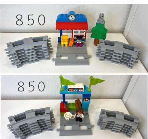 Lego duplo рельсы   станция