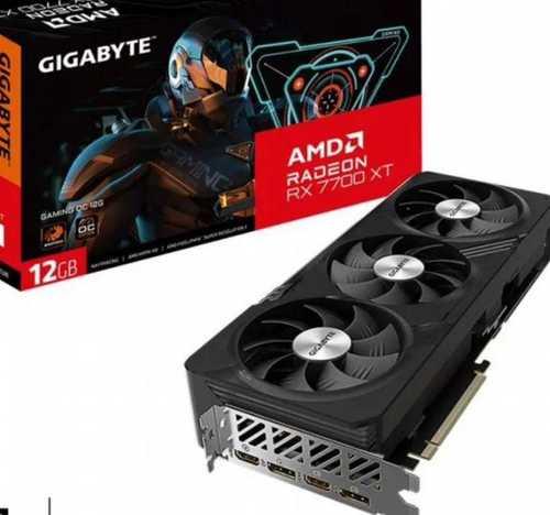 Видеокарта Radeon RX 7700 XT gaming OC 12 гб (GV-R