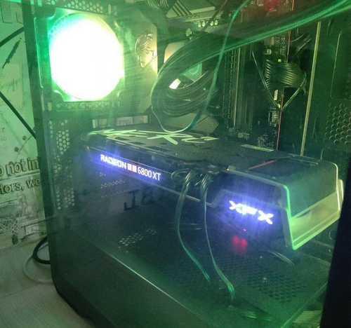 Игровой пк R7 5800x3d   RX 6800XT