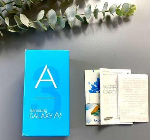 Коробка от телефона Samsung Galaxy A3