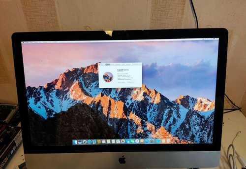 Огромный 27" 2K Apple iMac на Intel Core i5