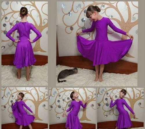 Платье для бальных танцев рейтинговое 146-152