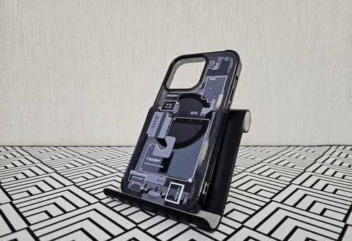 Чехол и стёкла Spigen на iPhone 14 Pro - набор