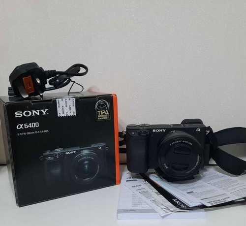 Sony A6400 + SEL-P1650 Black (ilce-6400L/B)