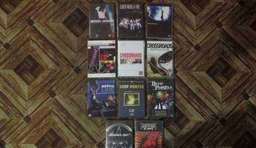 DVD VHS рок,блюз,фанк,соул,металл