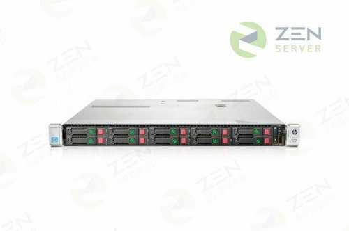 HP DL360p G8 10SFF/2хE5-2660/4х16Gb1600