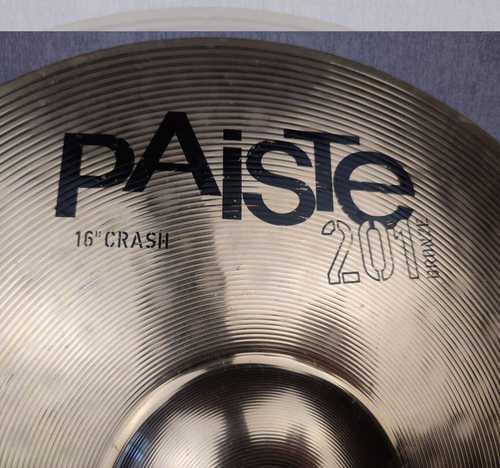 201 Bronze Crash Тарелка 16" Paiste