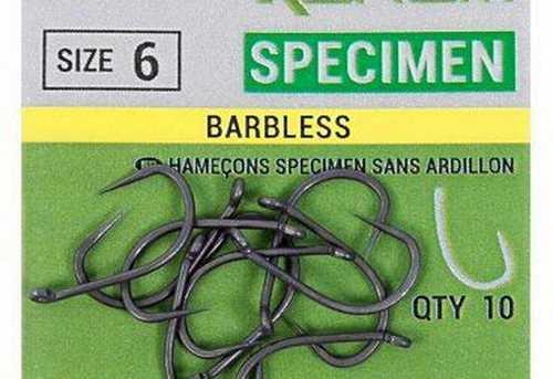 Крючки карповые xpert specimen barbless hooks