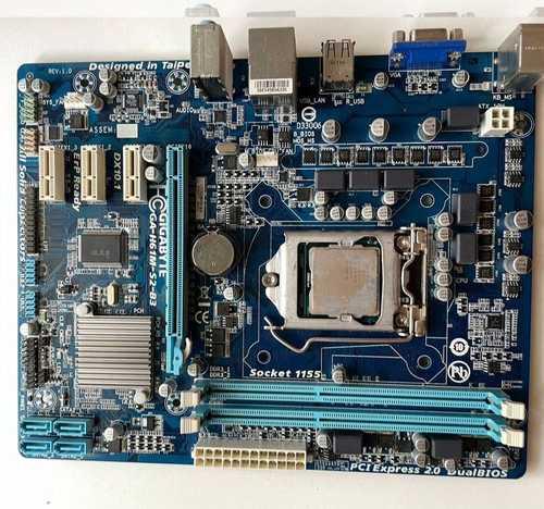 Материнская плата gigabyte GA-H61M-S2-B3 Socket 11