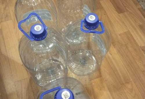 Пластиковые бутылки 6 литров
