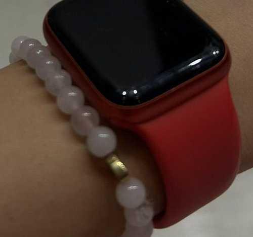 Часы apple watch 6 40 mm red