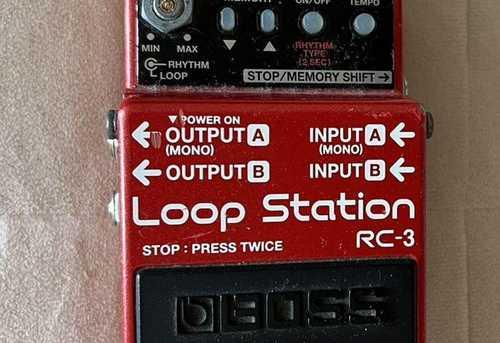 Гитарная педаль boss loop station rc-3