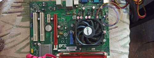 Материнская плата Geforce 6100pm + процессор AMD