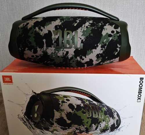 JBL BoomBox 3, камуфляж (оригинал)