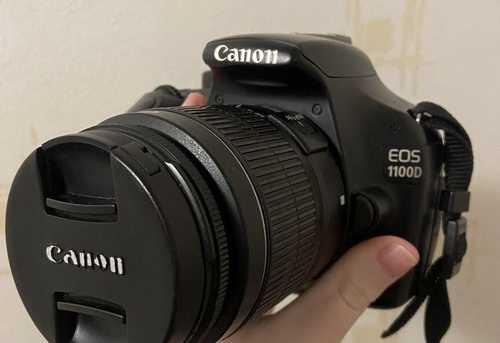 Фотоаппарат canon eos 1100d + kit 18-55mm