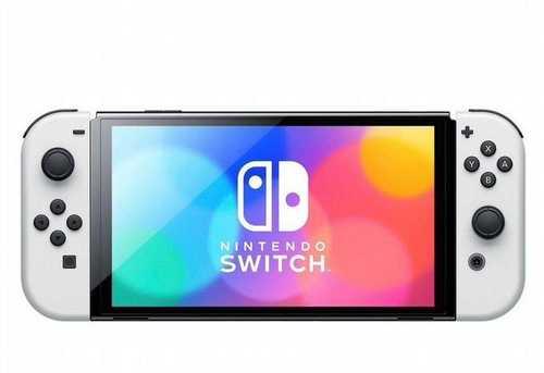 Игровая приставка Nintendo Switch oled 64Gb White