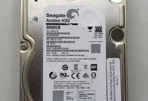 Жесткий диск 8Tb Seagate Archive ST8000AS0002