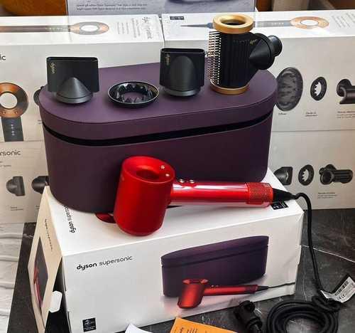 Фен dyson HD15 Topaz Orange малайзия с кейсом