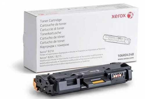 Лазерный картридж Xerox 106R04348 черный