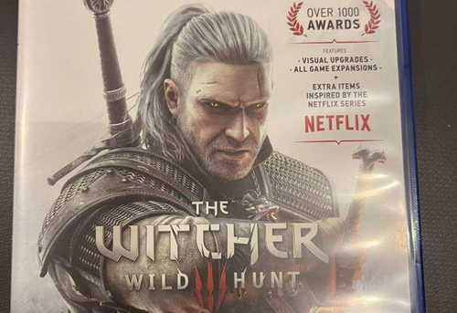 Диск Ps5 THE witcher 3: wild hunt