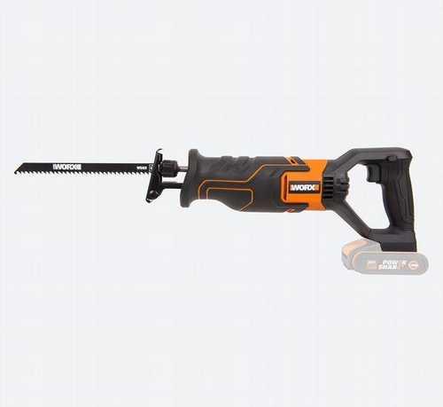 Сабельная пила аккумуляторная worx WX500.9
