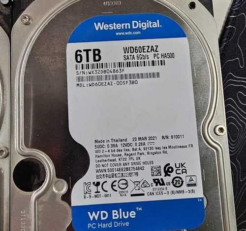 Жесткие диски 6tb