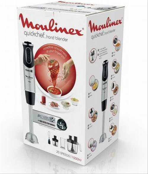 Погружной блендер Moulinex QuickChef DD65L832