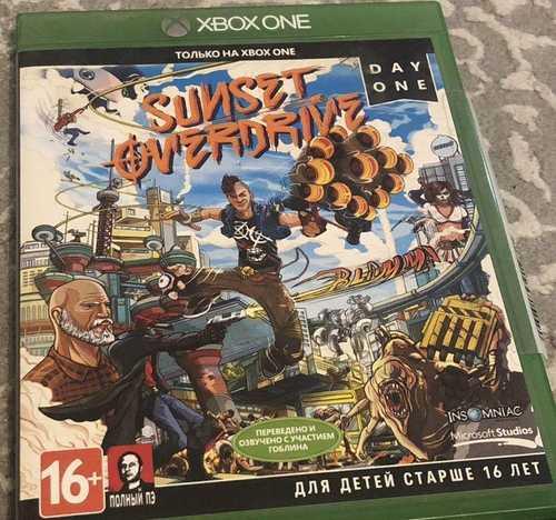 Sunset overdrive для xbox ONE