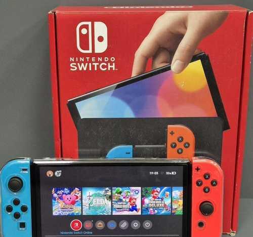 Nintendo Switch Oled Neon