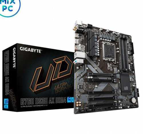 Материнская плата LGA1700 gigabyte B760 DS3H AX DDR4