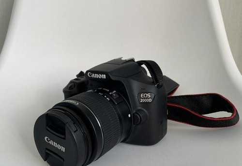 Canon EOS 2000D Kit 18-55mm DC Фотоаппарат