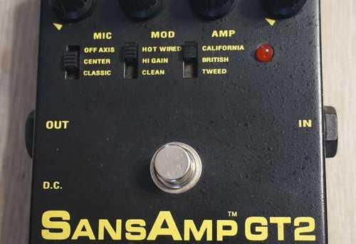 Гитарная педаль SansAmp Gt-2