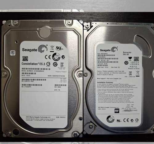 Жёсткие диски Seagate 3.5 (2tb и 500gb)