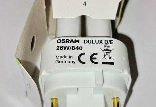 Лампа Osram Dulux D/E 26W/21-840 G24q-3
