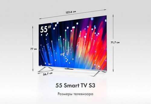 Телевизор haier 55 SMART tv s3
